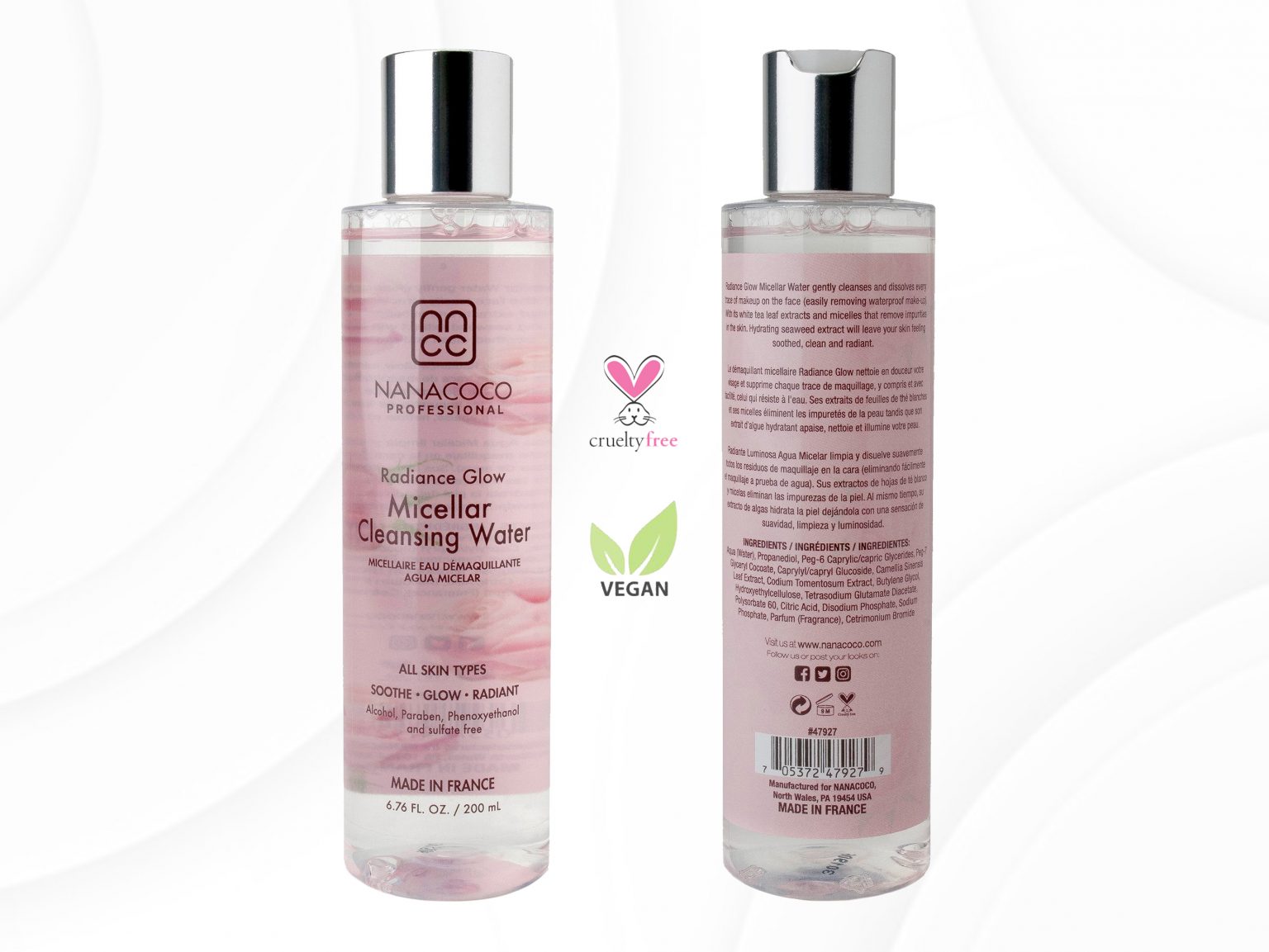 NANACOCO MICELLAR CLEANSING WATER - YAFFA PRODUCTS